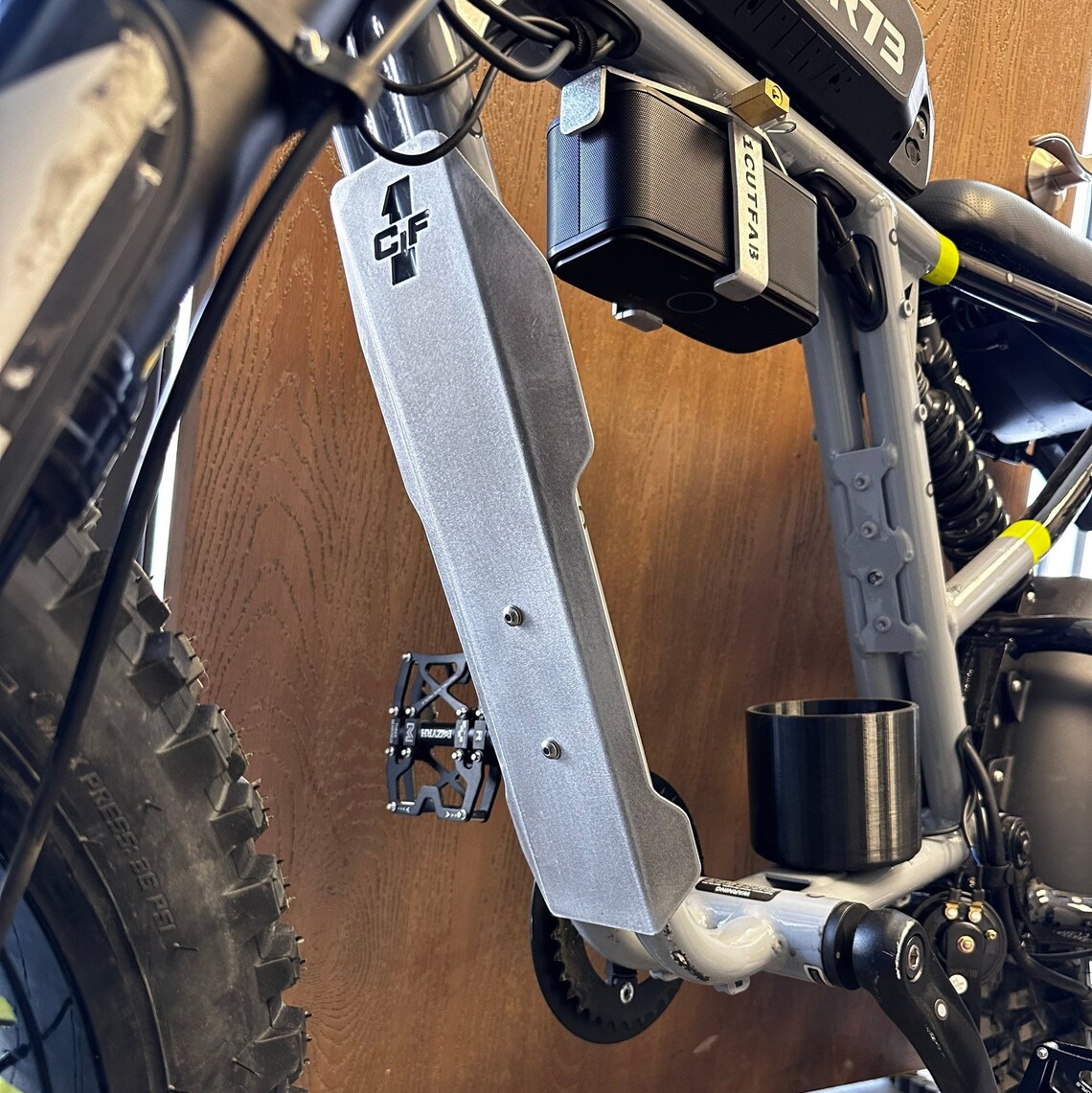 Super 73 Electric Bike Splash Guard With Side Bends for Protection, E ...