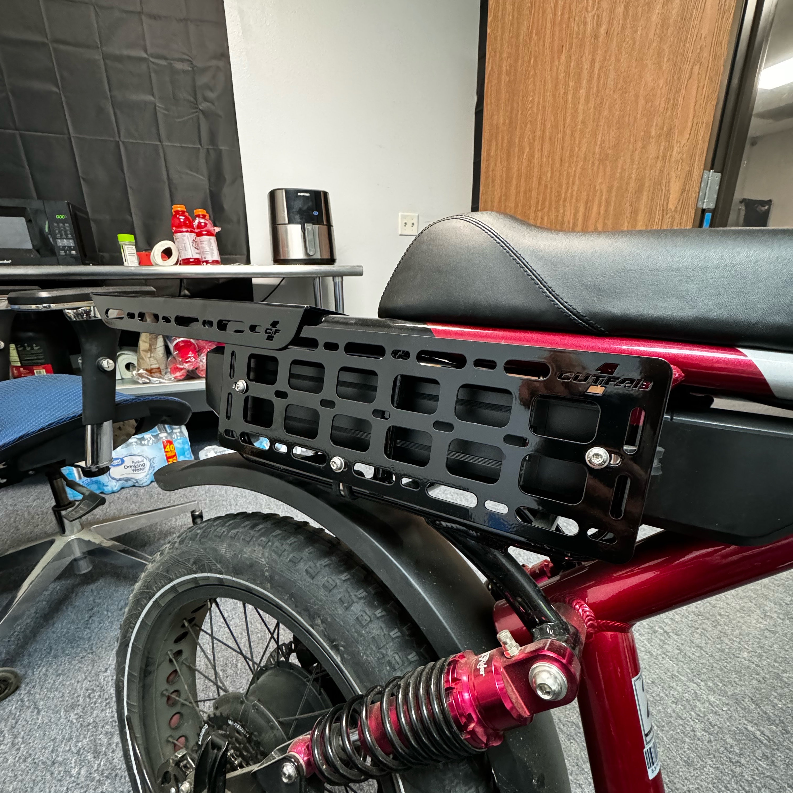 Ariel Rider Grizzly Electric Bike Rear Molle Half Panels, Molle ...