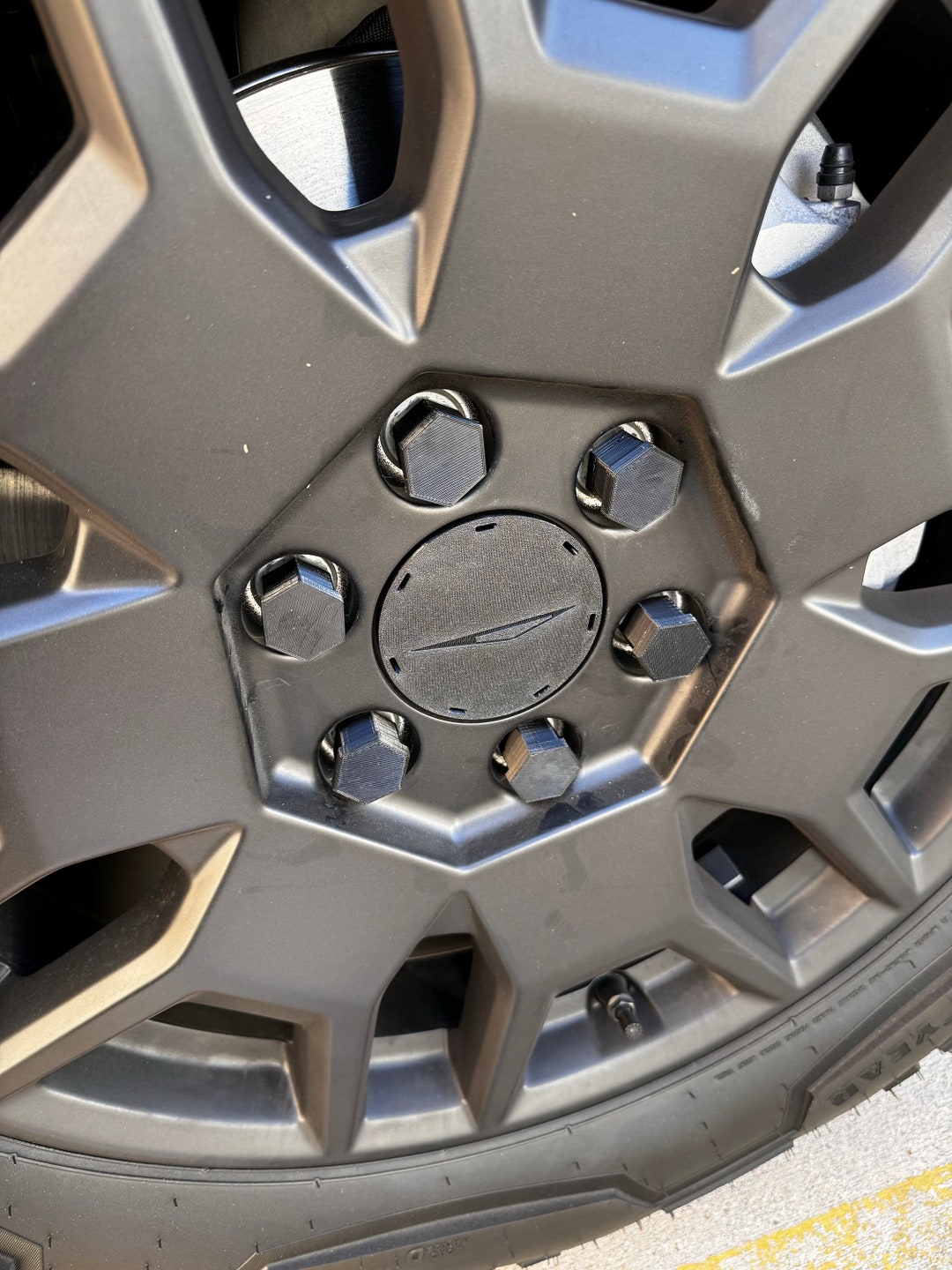 Tesla Cybertruck 3D Printed Lug Nut Caps, Cybertruck Accessories, Tesla ...