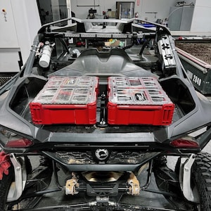 Can Am Maverick R Full Bed Packout Container Mount, Full Bed Storage ...