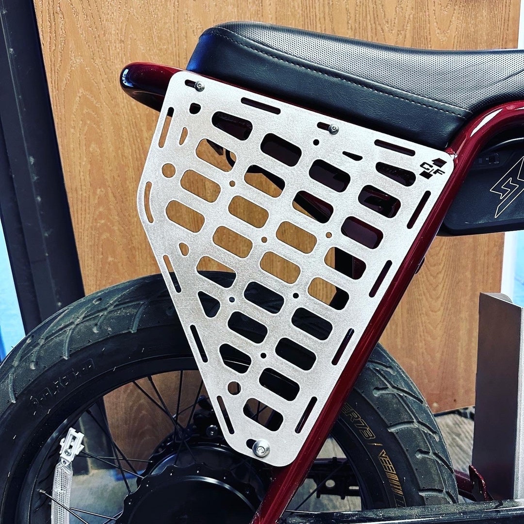 Super 73 Electric Bike Z ZX Rear Side Molle Panels, Aluminum Side ...