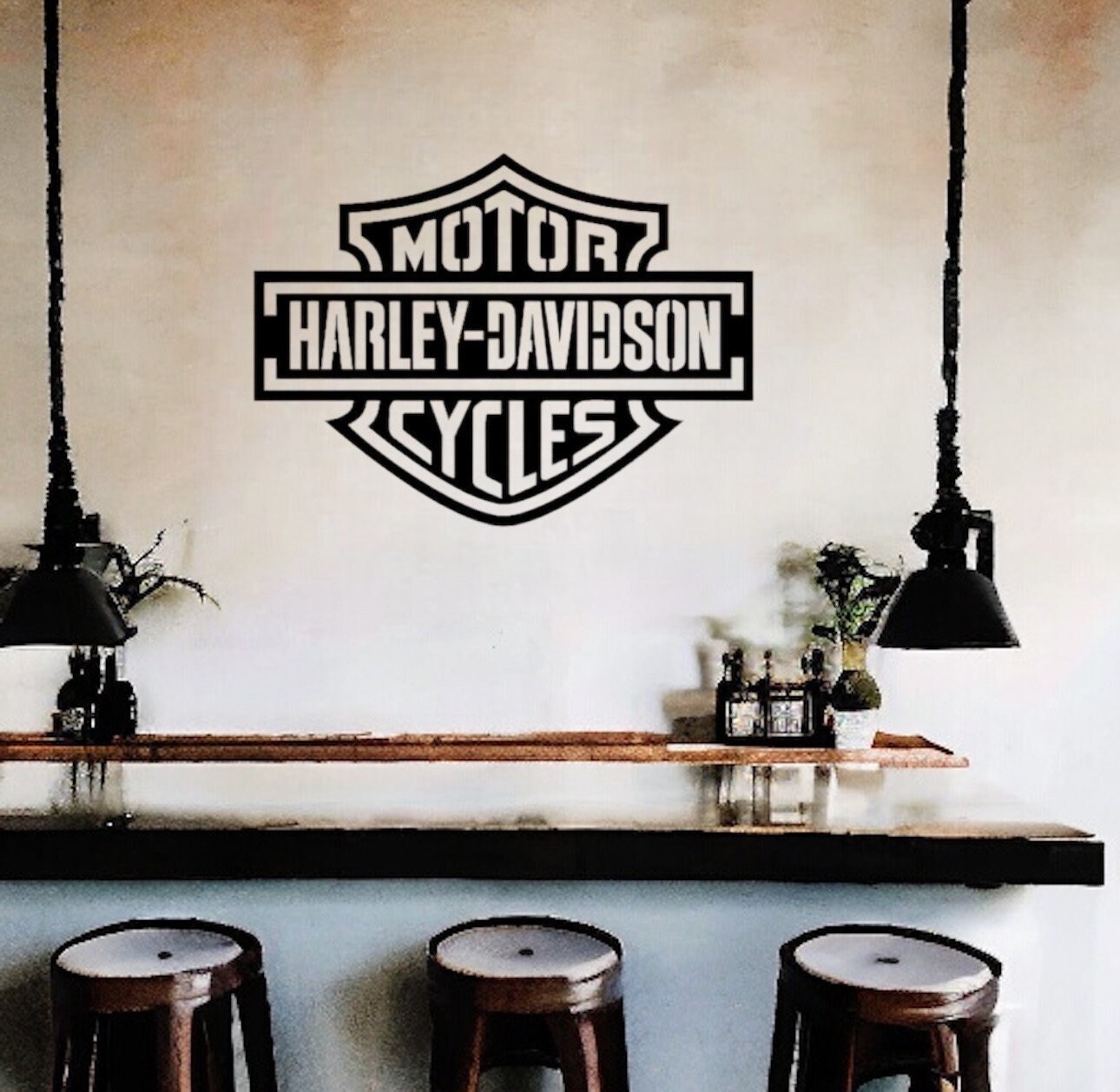 Harley Davidson Metal Sign, Bike Sign, Motorcycle Decor, Metal Sign ...