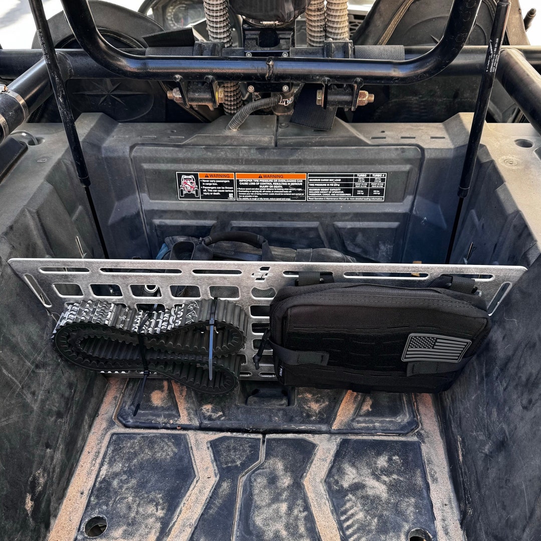 Polaris RZR Turbo Bed Separator Molle Panel, Custom Polaris RZR Upgrade ...