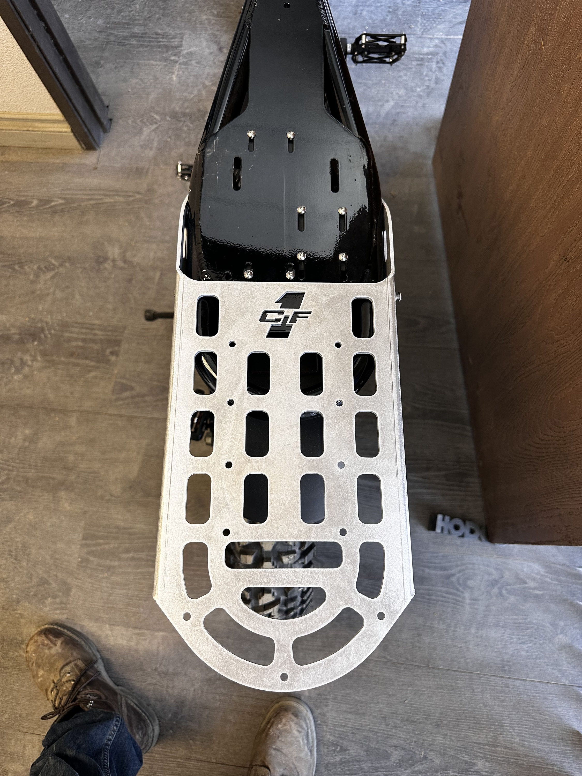 Super 73 Electric Bike R Rx Rear Molle Rack, Aluminum Carrier, Molle ...