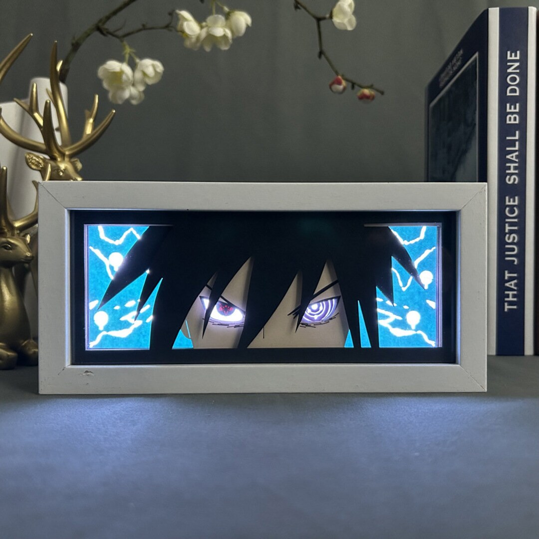 Anime Light Box Handmade anime Paper Cut Lightbox Anime - Etsy