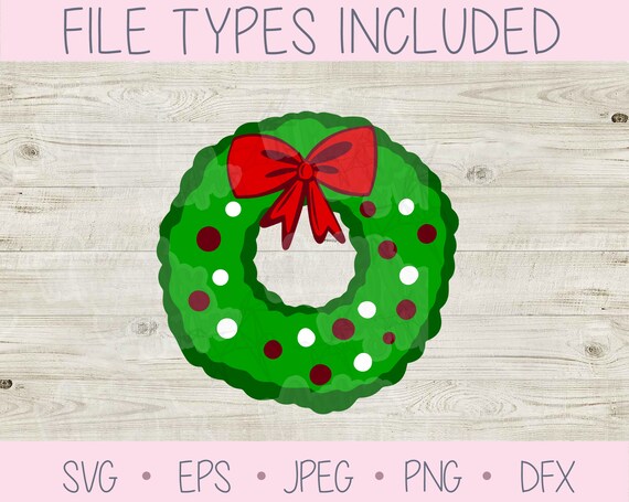 Wreath Svg | Etsy