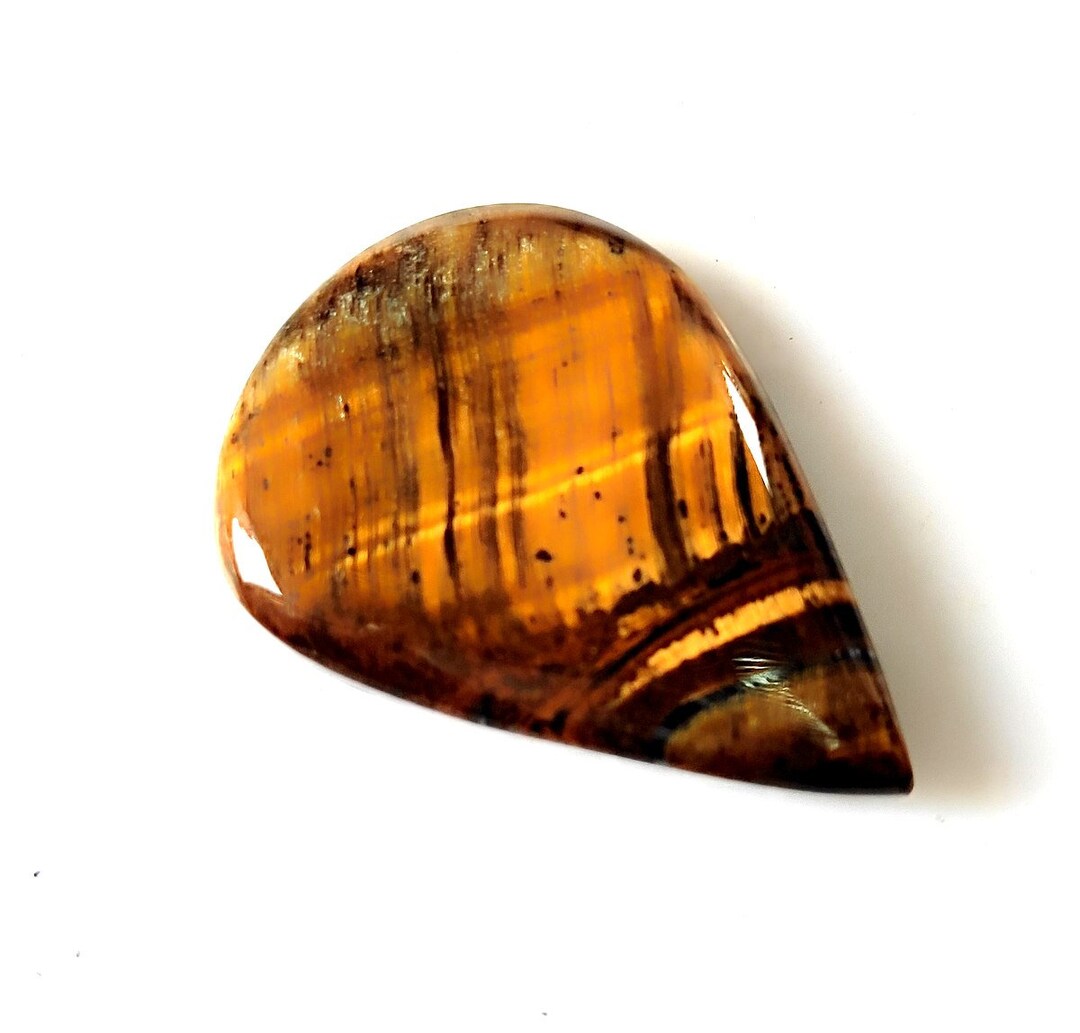 Tiger Eye Palm Stone Worry Stone Crystal Healing Pocket - Etsy