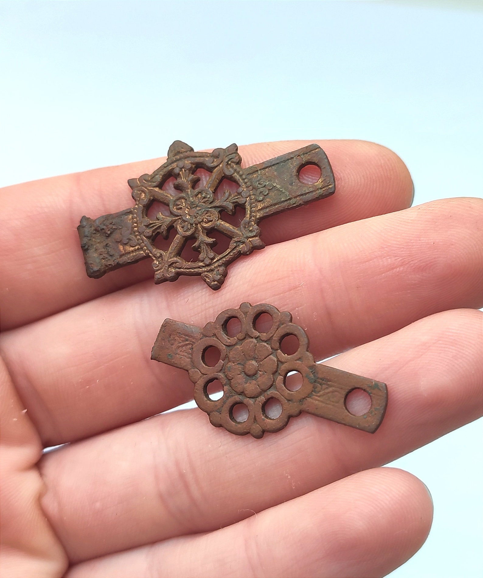 Ancient Book Bindings Antique Books Clasps Set of 8 Many Original ...