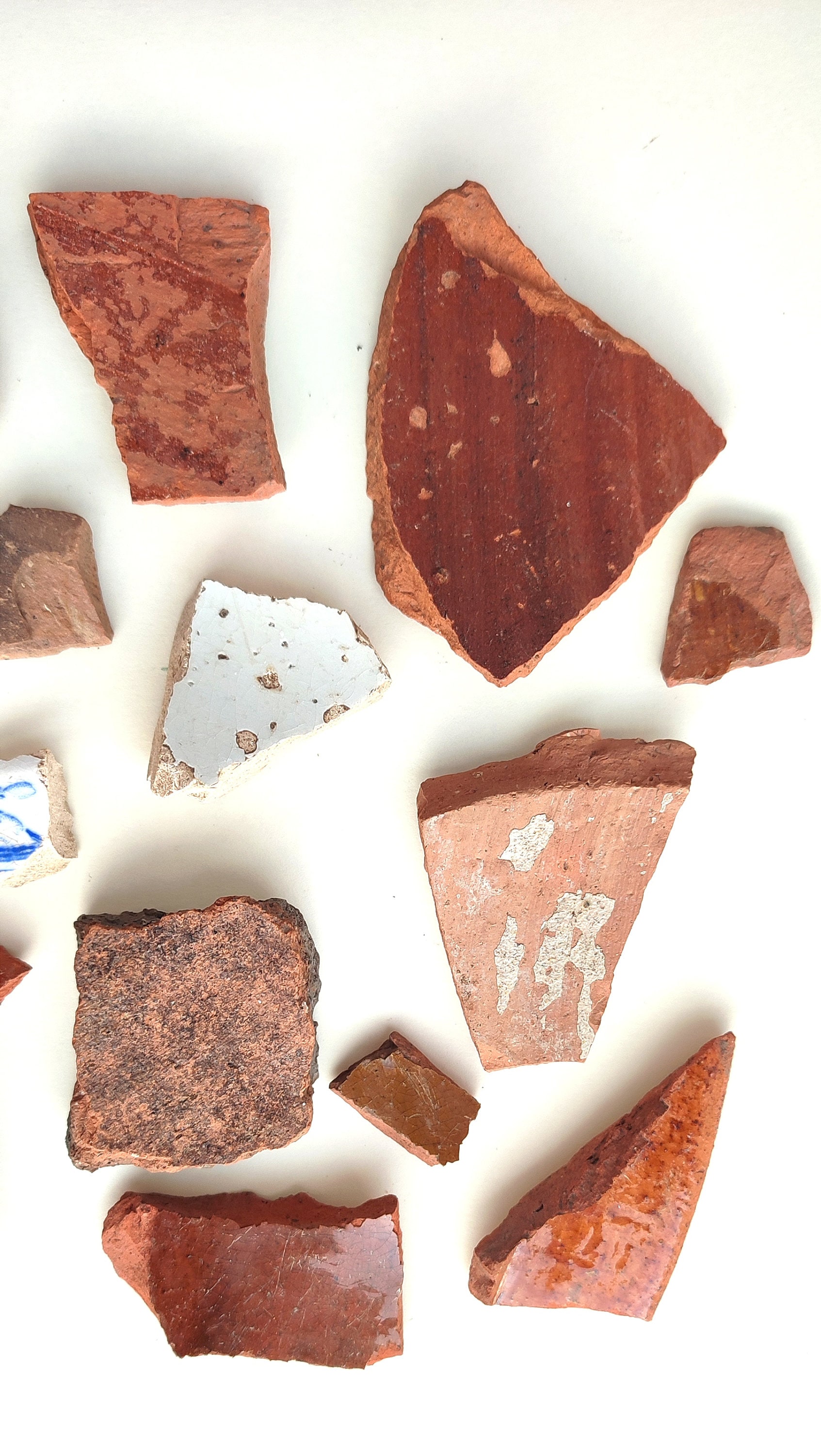 Ancient Glazed Pottery Shards Set of 23 Mudlarking Finds Original ...