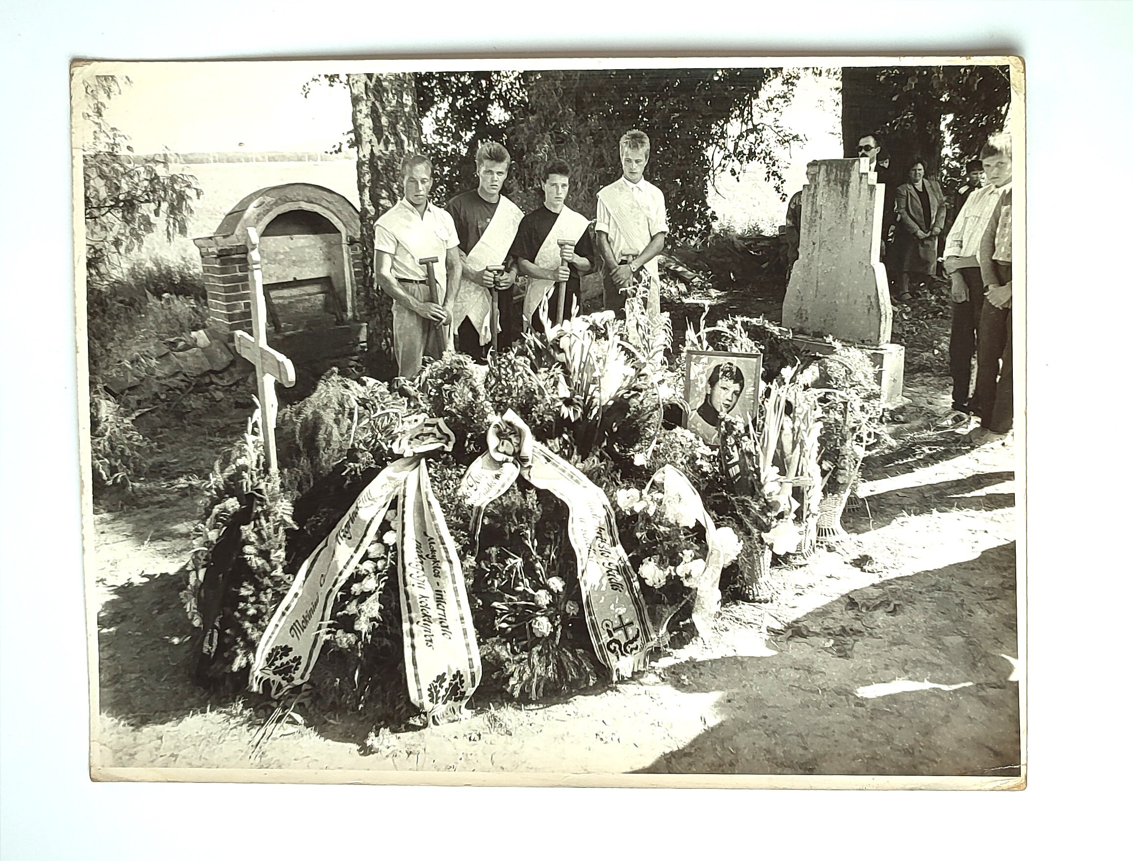 Original Vintage Large Photography Funeral Ceremony Sepulture Rite ...