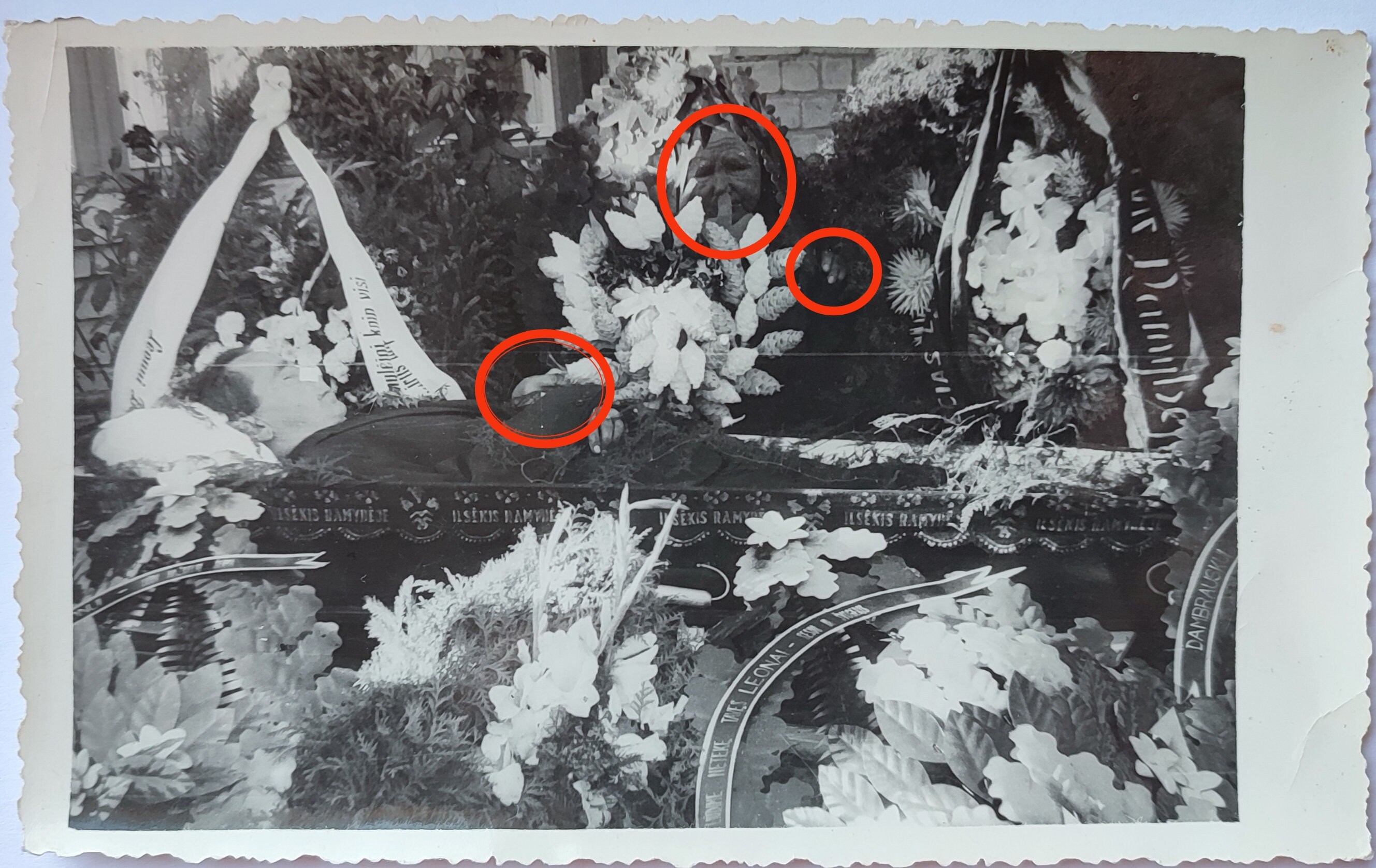 Ghost in Photography Original Vintage Photography Funeral Ceremony Man ...