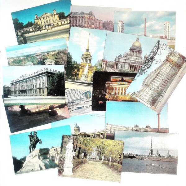 Russian Postcards - Etsy