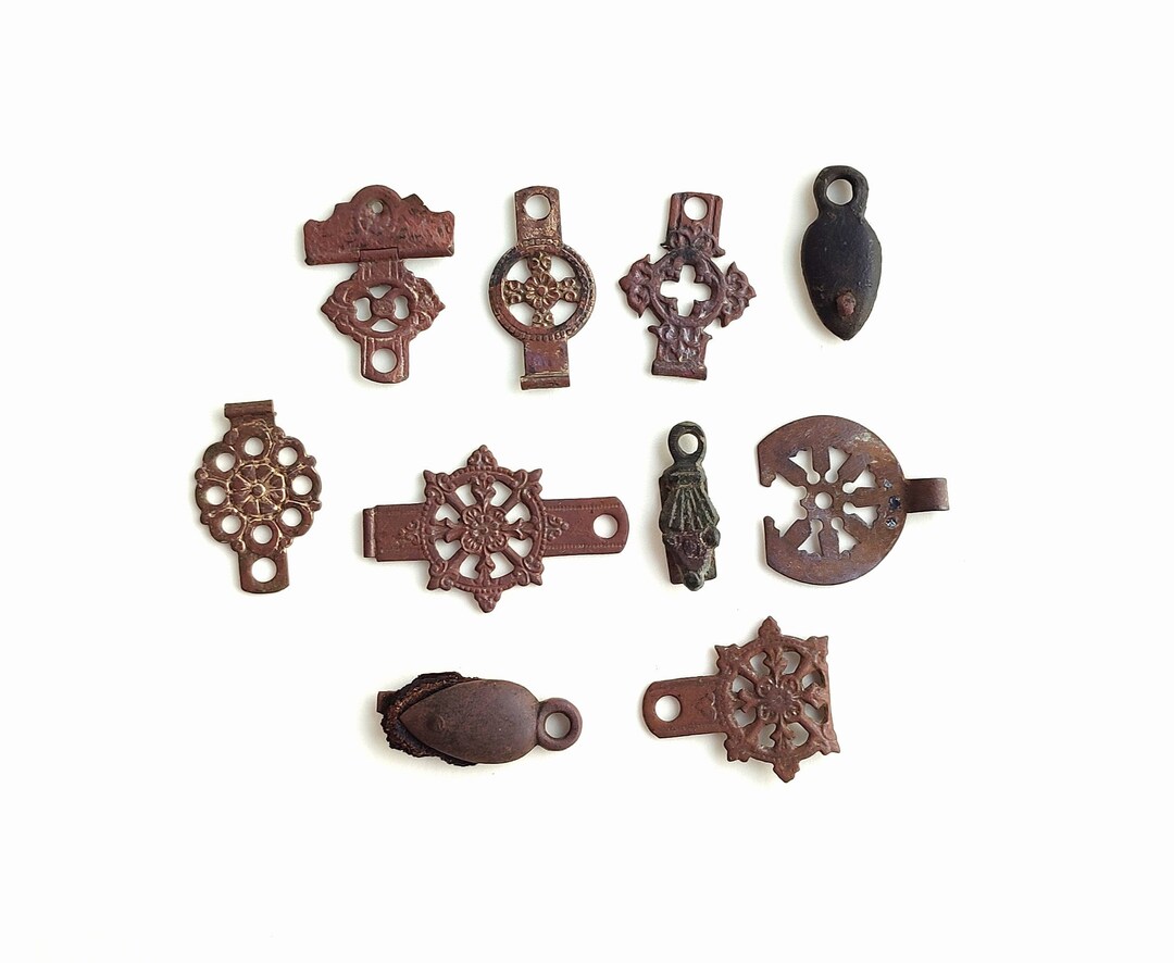 Ancient Book Bindings Antique Books Clasps Set of 10 - Etsy