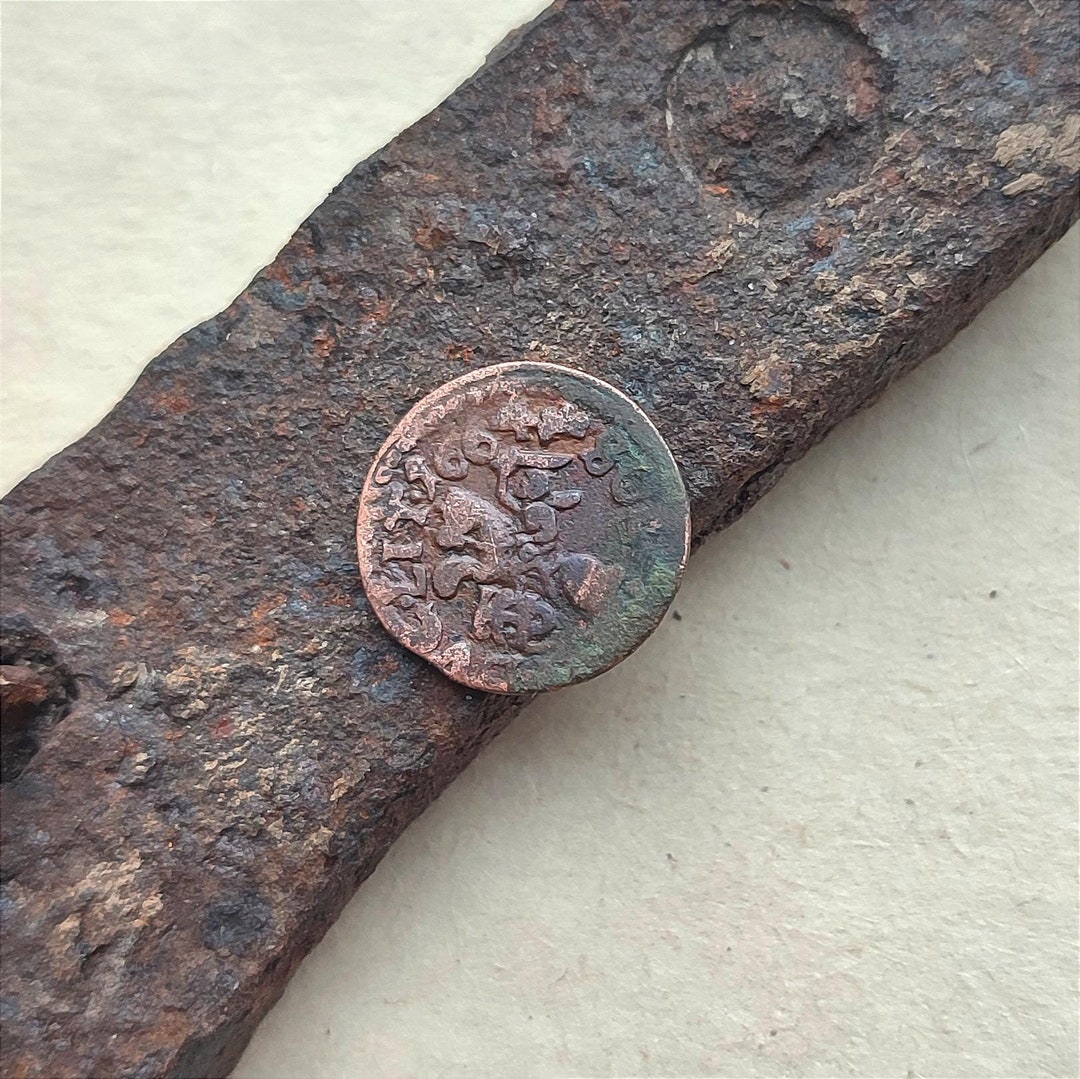 1664 Medieval Lithuanian 1 Shilling | Ancient Coin Solid | John II ...