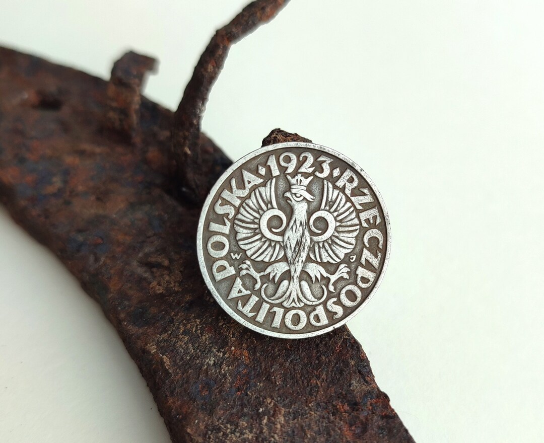 Ancient Poland Coin 1923 Second Poland Republic 50 Groszy - Etsy