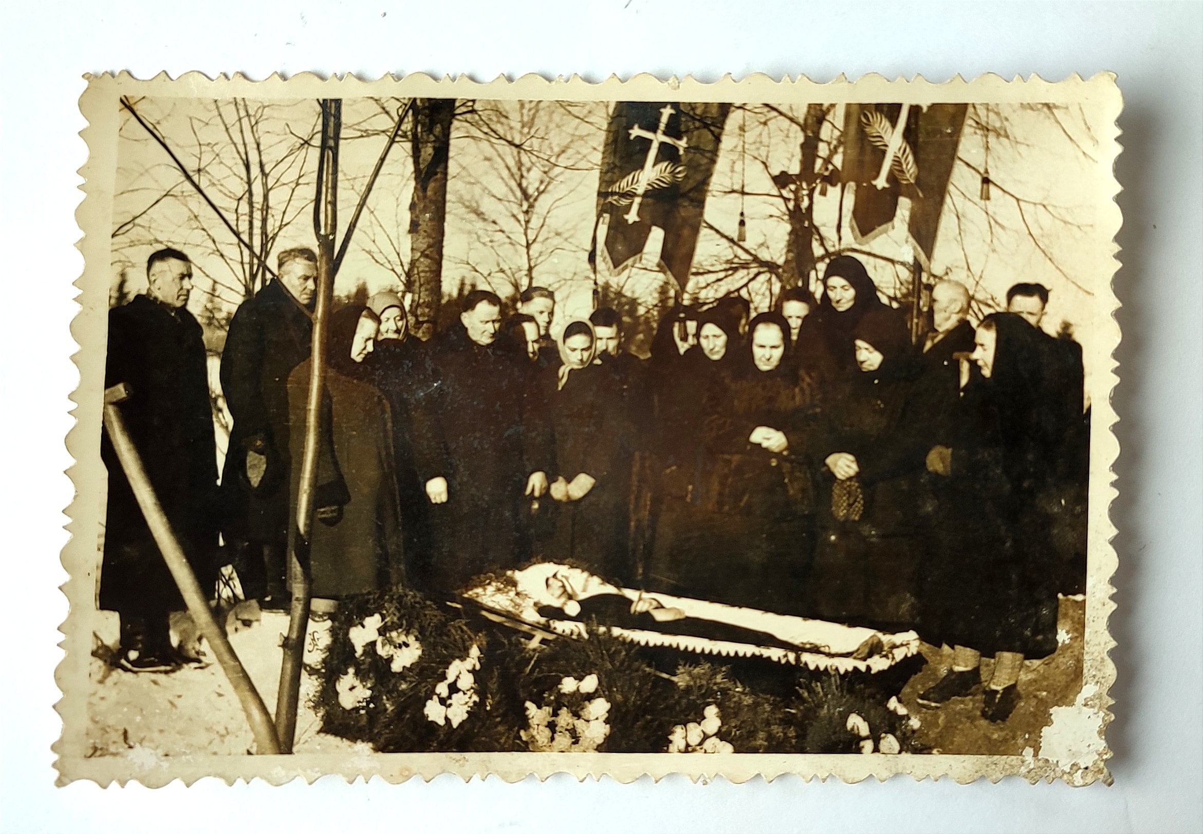 Original Vintage Photography Funeral Ceremony Old Woman - Etsy