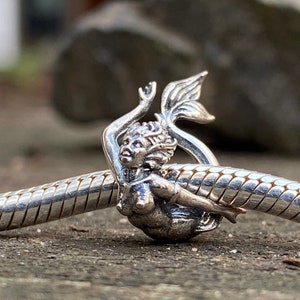 925 Sterling Silver Sailors Dream Mermaid Charm, Fits Pandora Bracelet ...