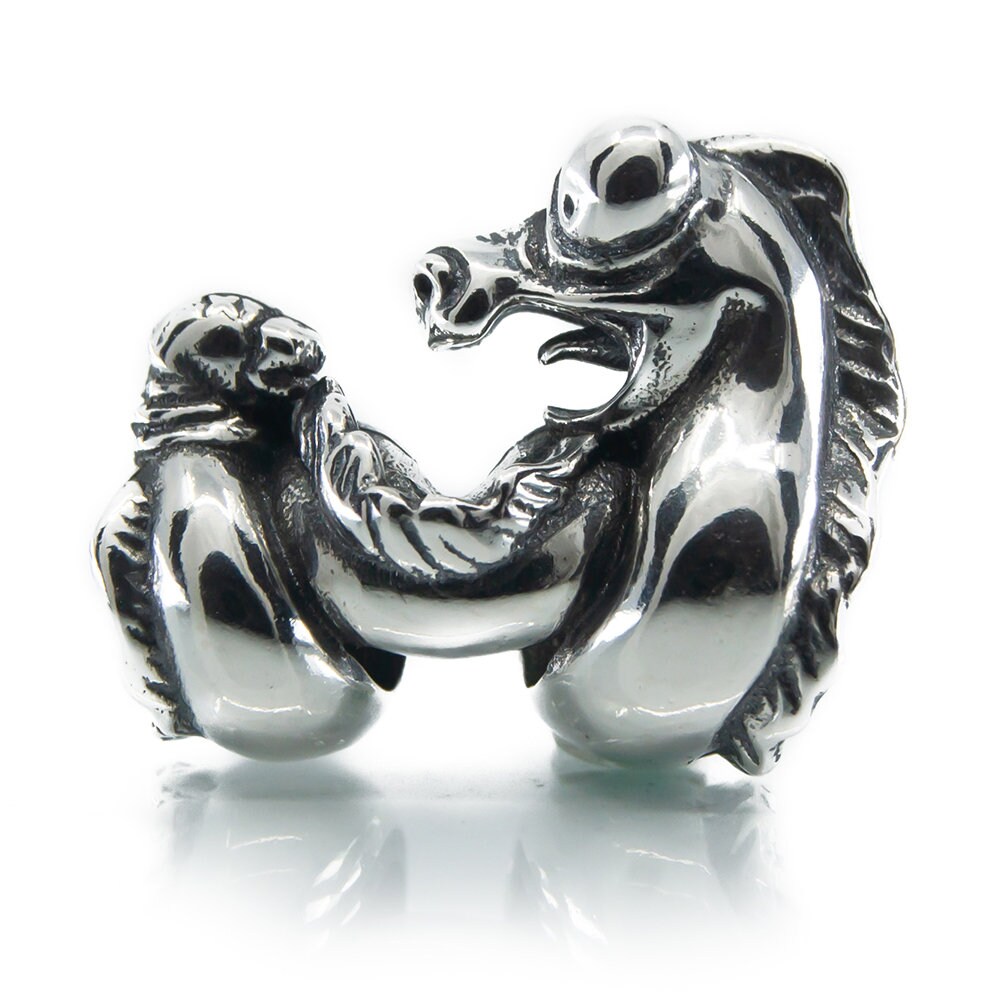 Nessie the Loch Ness Monster Charm, Fits Pandora Bracelet, Aurora Charm ...
