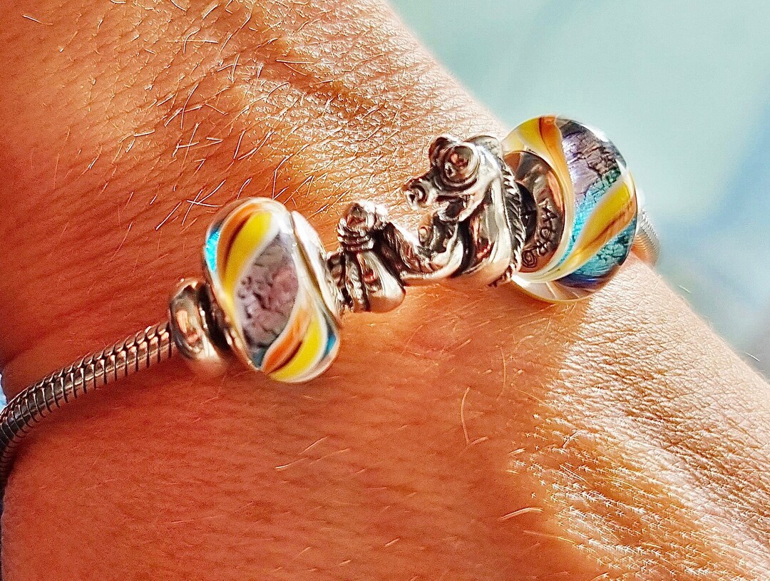 Nessie the Loch Ness Monster Charm, Fits Pandora Bracelet, Aurora Charm ...