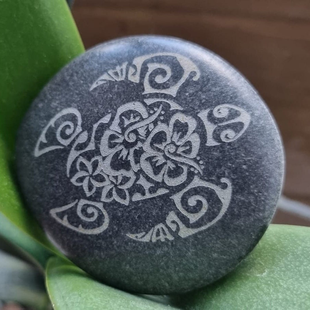 Turtle Beach Pebble Gift, Home Décor, Beach Style Art, Ornaments ...