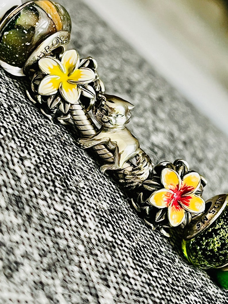 Furry the Cat Charm Fits Pandora Bracelet Aurora Charm - Etsy