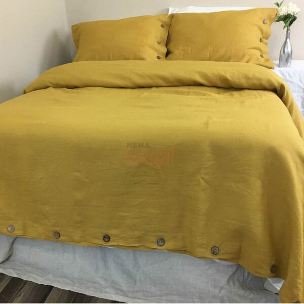 Mustard Bedding - Etsy