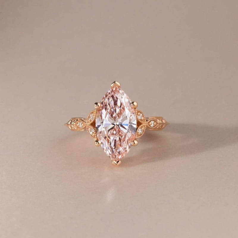 Marquise Filigree Rings - Etsy UK