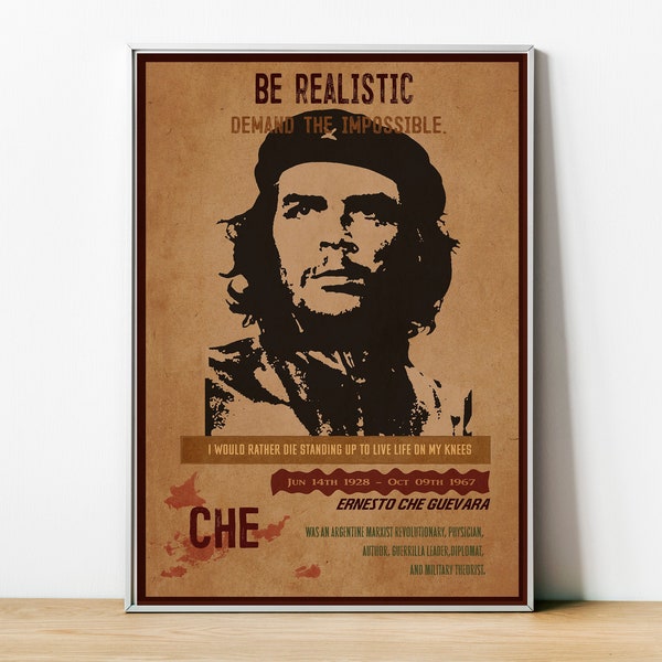 Che Guevara Poster - Etsy