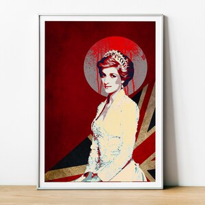 Princess Diana Poster - Etsy UK