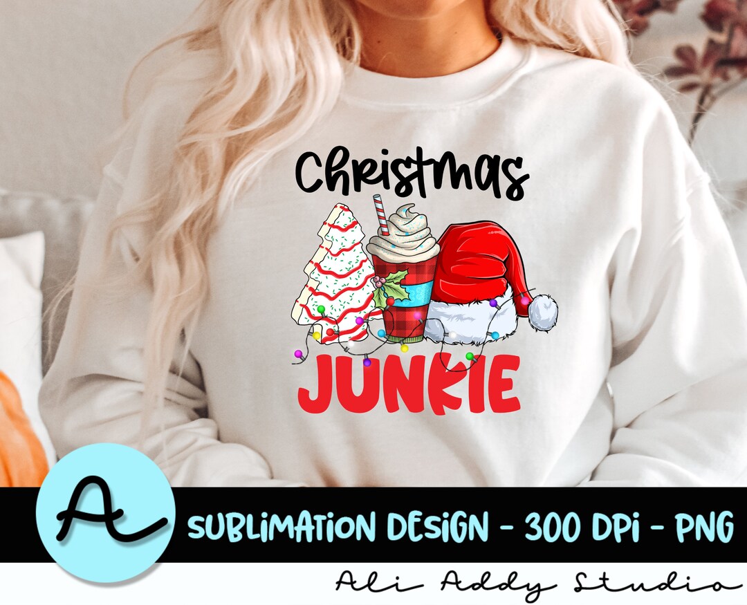 Christmas Junkie, Christmas Tree Cakes Junkie, Christmas Png, Little ...