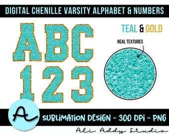 Printable Chenille Letters - Etsy