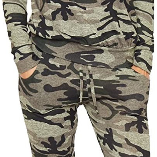 Camouflage Tracksuit - Etsy