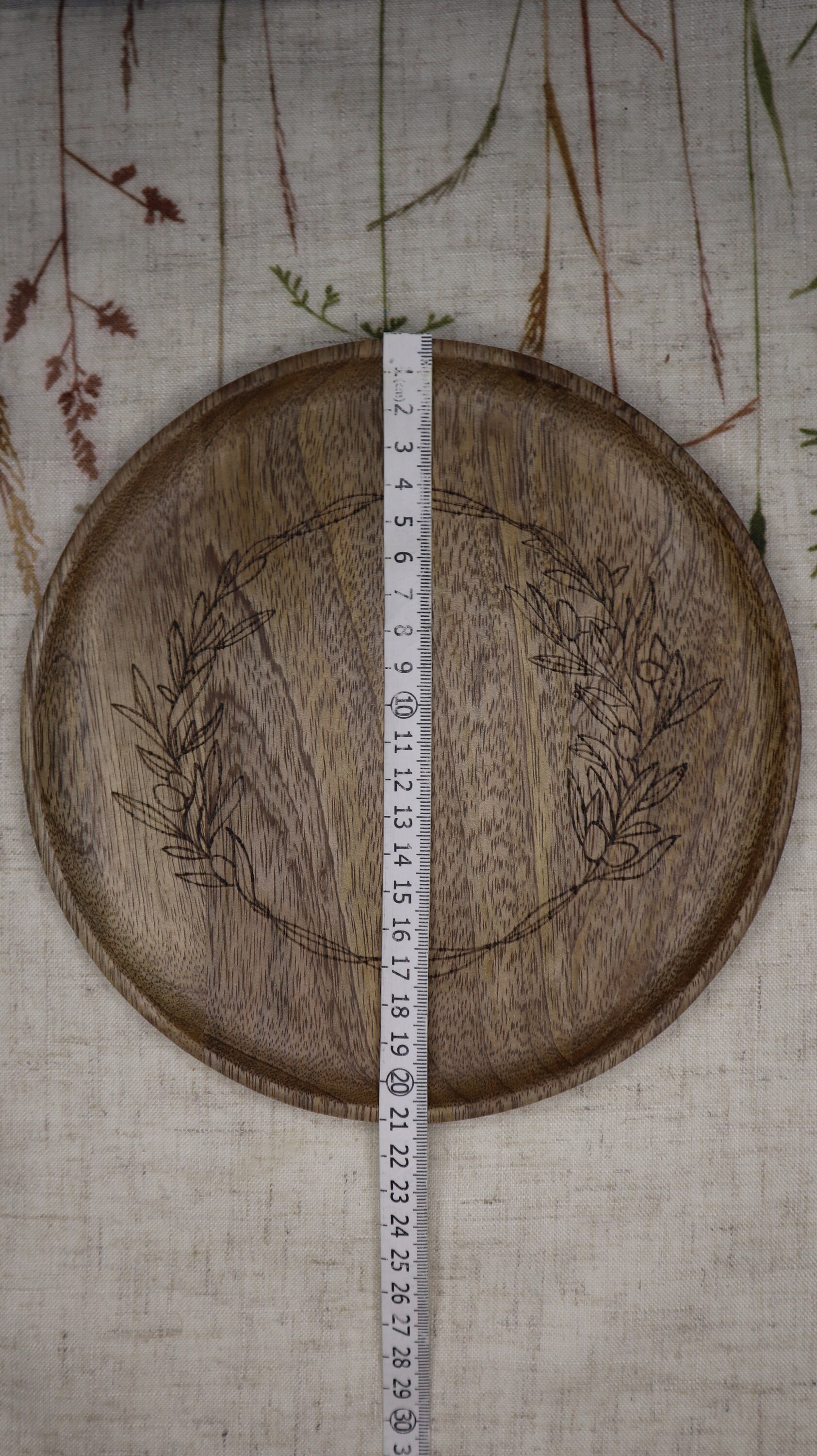 Wooden Serving Plate Olives Pyrography Pyrography - Etsy