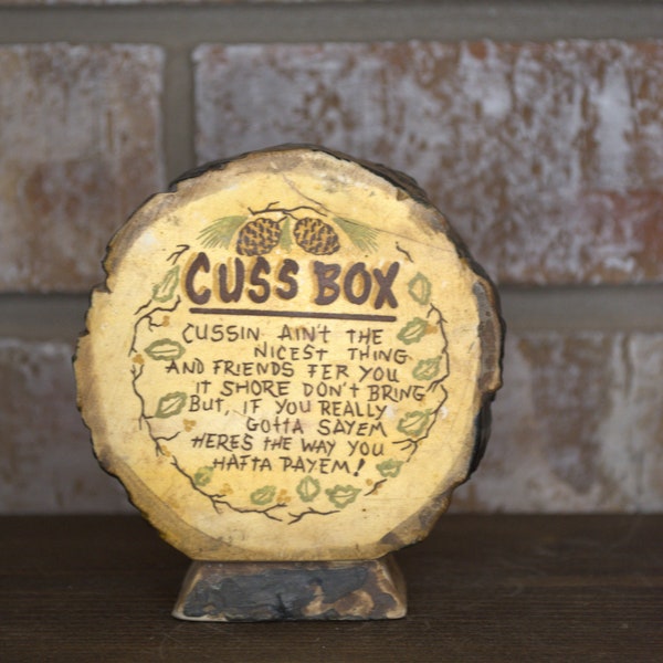 Cuss Box - Etsy