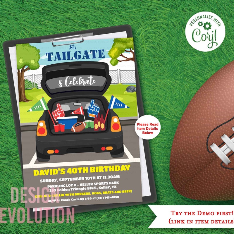 Tailgate Party - Etsy