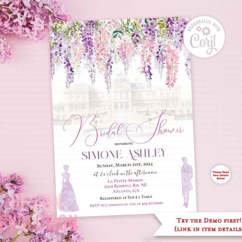 Edwardian Wedding Invitation - Etsy