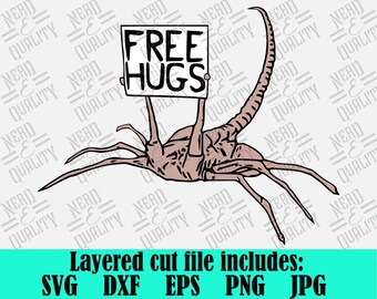 Facehugger Svg - Etsy Sweden