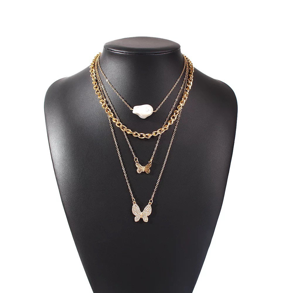 Butterfly Necklace Chains Butterfly Jewelry Chokers Butterfly Choker ...