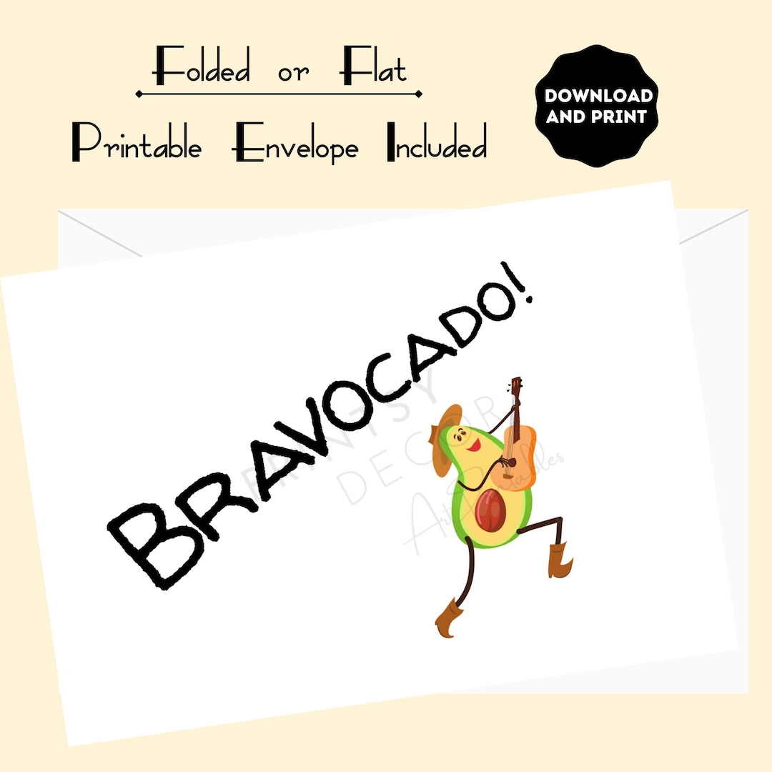 Bravocado Congratulations Card, Celebration Card or New Job Card ...