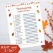 Thanksgiving Word Games Bundle, 5 Fun Printable Word Games to Play With ...