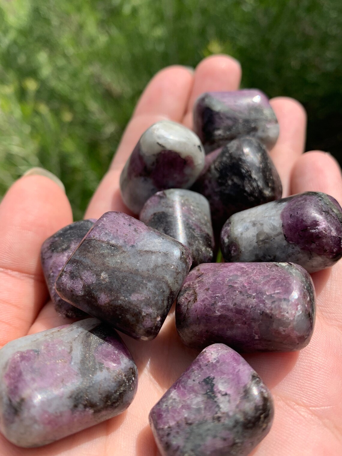 Ruby In Matrix Tumbles | Etsy