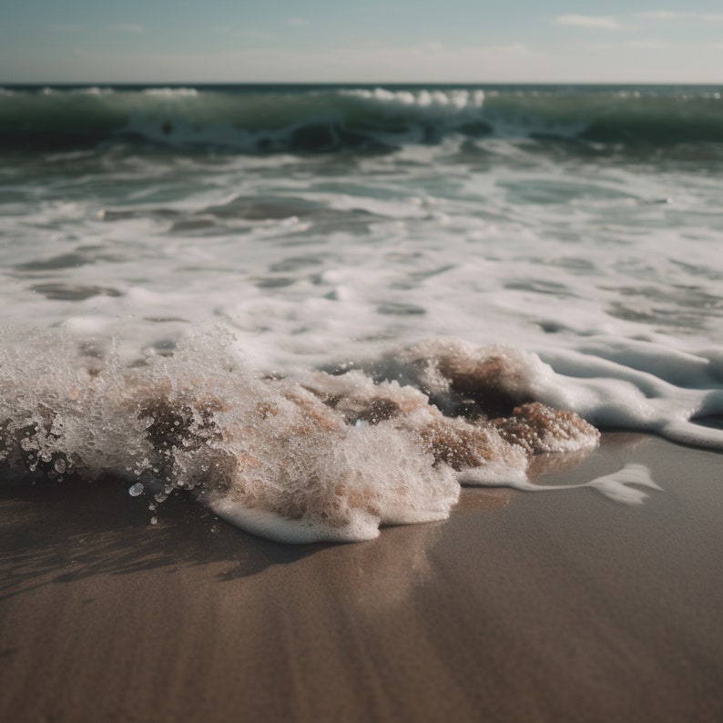 10 Sea Beach Digital Scrapbook Background Paper Digital Backdrops Beach ...