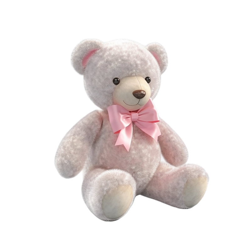 Teddy Bear With Pink Bow Clipart, 10 High Quality Transparent Png's ...
