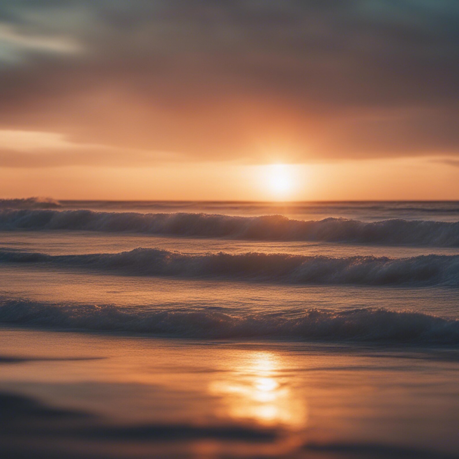 12 Sea Beach Sunset Digital Scrapbook Background Paper Digital ...