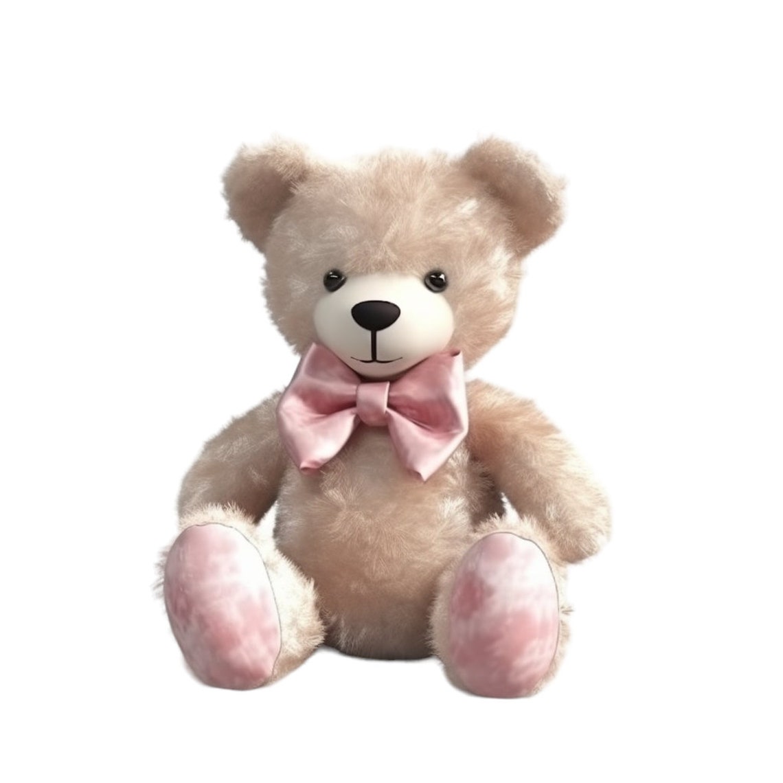 Teddy Bear With Pink Bow Clipart, 10 High Quality Transparent Png's ...