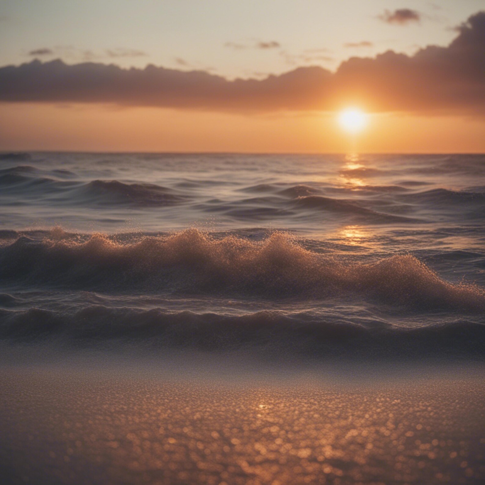 12 Sea Beach Sunset Digital Scrapbook Background Paper Digital ...