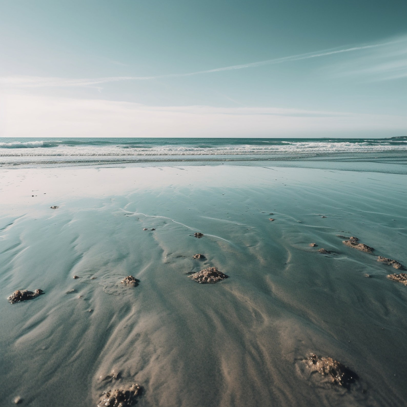 10 Sea Beach Digital Scrapbook Background Paper Digital Backdrops Beach ...