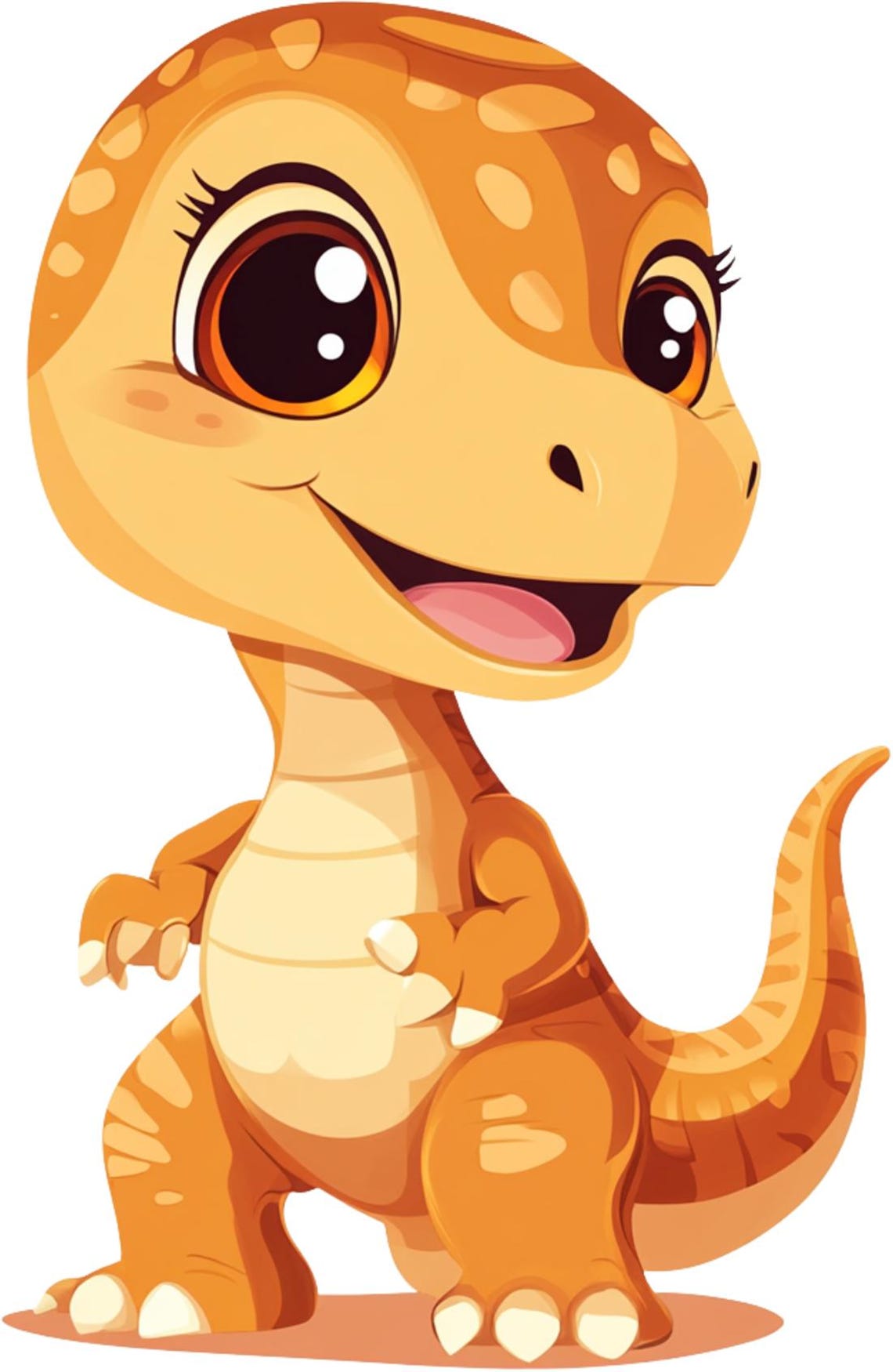 Adorable Cute Baby Dinosaurs Clipart Set for Instant Download Fun ...