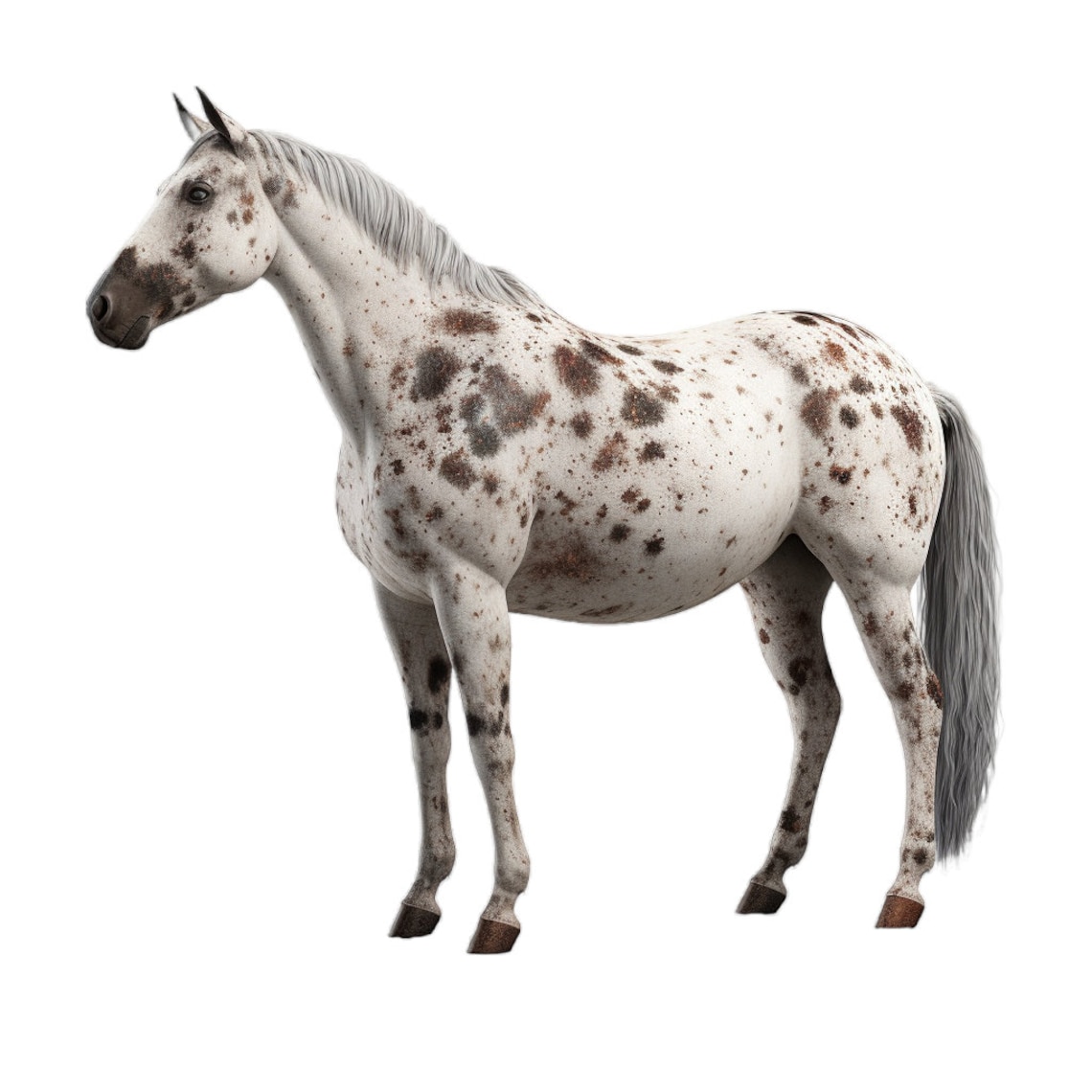 Appaloosa Horse Clipart, 10 High Quality Transparent Png's, Digital ...