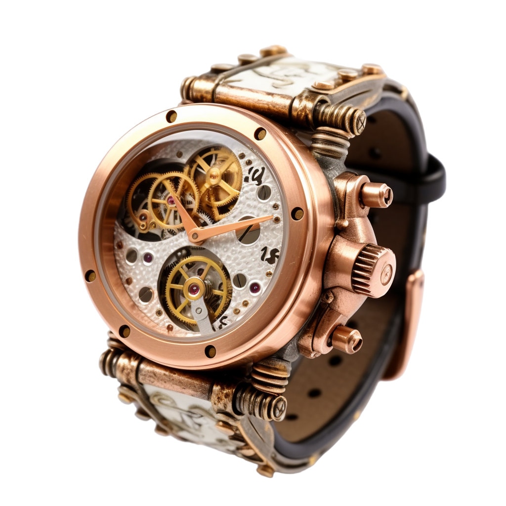 Steampunk Watches Clipart Instant Download Digital Transparent PNG ...
